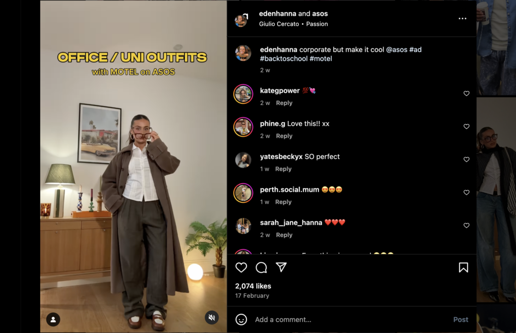 ASOS Instagram Marketing Strategy | Fly High Media